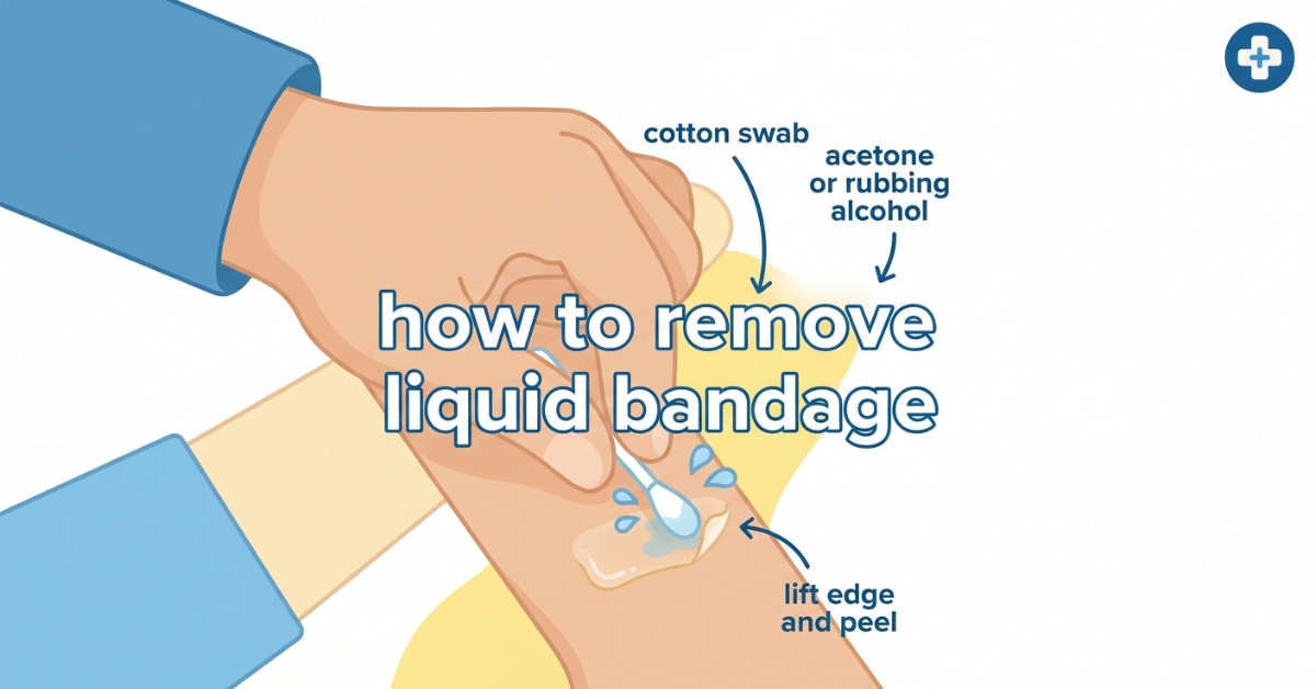 How to Remove Liquid Bandage Safely & Easily
